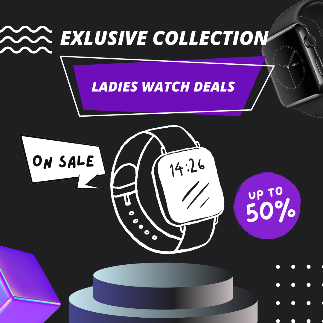 Lady Watches - Best Watches For Girls – HillTech.pk