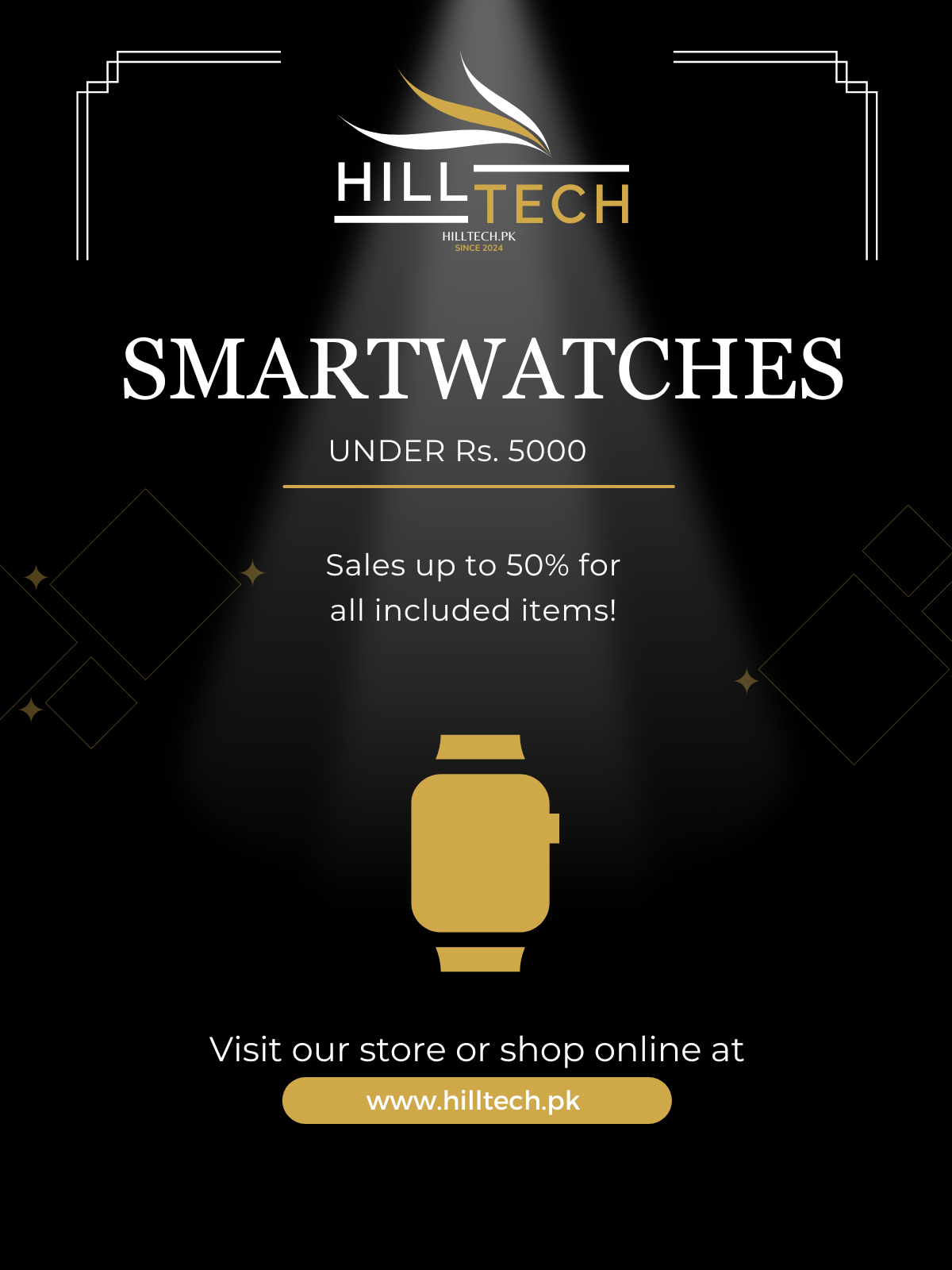 Smartwatches Under 5000 – HillTech.pk